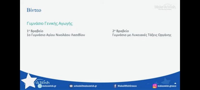 1η θέση για το σχολείο μας στη δημιουργία βίντεο - 1ο ΓΥΜΝΑΣΙΟ ΑΓΙΟΥ ...
